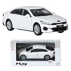 dgboy 1:38 kia k5 dl3 snow white pearl mini car miniatur car optima