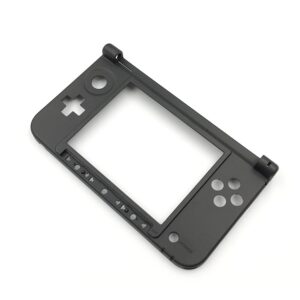 jmxlds replacement housing hinge bottom middle frame cover shell case for 3ds xl 3ds ll black