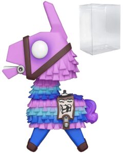 pop loot llama [fortnite] funko pop! vinyl figure (bundled with compatible pop box protector case) multicolored 3.75 inches