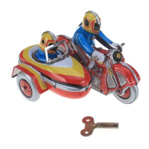 almencla clock motorcycle w/side preschool