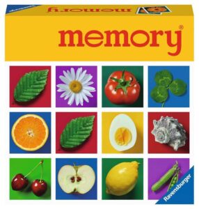 ravensburger classic memory game - matching picture snap pairs for kids age 6 years up