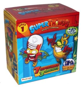 superthings rivals of kaboom limited edition small box assortment of 10 superthings series 1, multicoloured