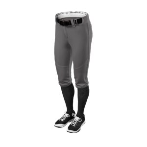 evoshield girls' low rise, charcoal, large