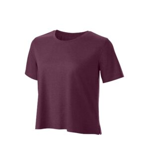 evoshield women's standard crop, plum, 2x-large