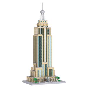 dovob american architecture micro blocks set（3819pcs） - world famous architectural model toys gifts for kid and adult