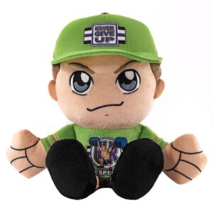 bleacher creatures wwe john cena 8" kuricha plush - soft chibi inspired wrestling superstar