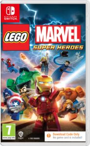 lego marvel super heroes (code in box) (nintendo switch)