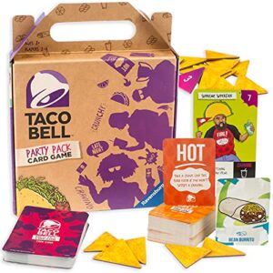 ravensburger taco bell party pack card game for ages 8 & up – a fun and fast party card game