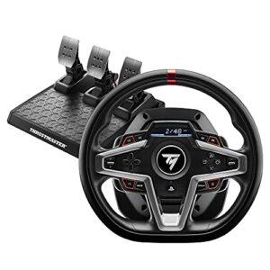 thrustmaster t248 force feedback racing wheel and magnetic pedals - uk version