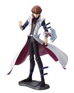 kotobukiya yu-gi-oh!: seto kaiba (duel with destiny) artfx j statue, multicolor