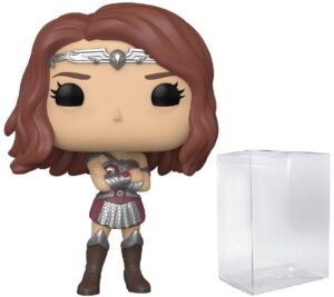 pop the boys - queen maeve funko pop! vinyl figure (bundled with patible pop box protector case) multicolored 3.75 inches