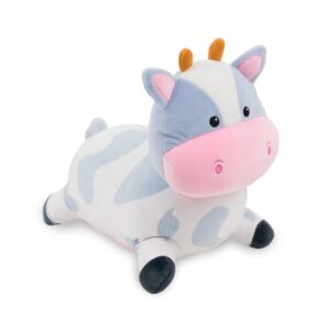 snuggie buggies cow stuffed animals ultra soft cute cow plush cute soft stuffed cow plushie for kids