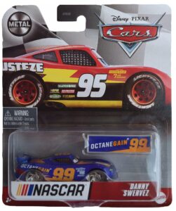 disney pixar cars danny swervez, [blue] nascar #99