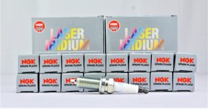 overstockdirect genuine lzfr5ci11 laser iridium spark plugs by ngk (16 pack) 92145 compatible with ram 1500 with v8 5.7l, also for 300, challenger, charger,durango, wagoneer, grand cherokee w/5.7l v8