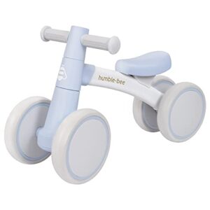 humble bee baby balance bike toy 10-24 months cute toddler first bike, gifts for 1 year old boys