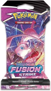 pokemon tcg: sword & shield fusion strike sleeved booster