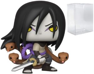 naruto shippuden - orochimaru funko pop! vinyl figure (bundled with compatible pop box protector case)