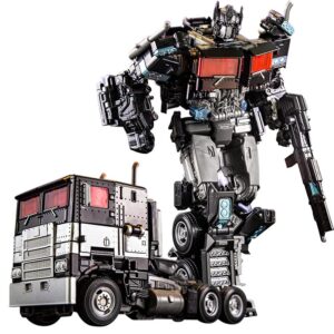 cnmf action figure toys - deformation robot model toys alloy deformed car robot toys for kids boys and girls gift