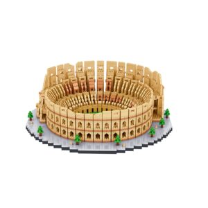 bnwent building blocks toys colosseum model (5594 pieces) the world's great architecture series collectible famous landmarks diy gift for teens and adults