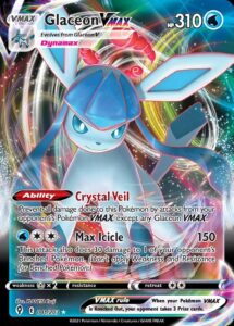 glaceon vmax - 041/203 - ultra rare - evolving skies - nm/m