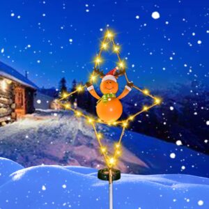 solar christmas decorations lights elk yard stake, 39 inch lighted solar elk yard stake with led lights for home outdoor yard lawn pathway walkway driveway christmas holiday outdoor decoration