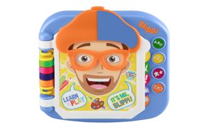 ekids blippi book, toddler toys with built-in preschool learning games, educational toys for toddler activities for fans of blippi toys and gifts(multi color)