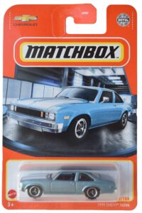 matchbox 1979 chevy nova, [blue] 22/100