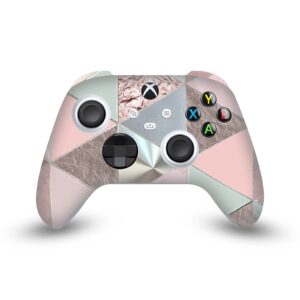 head case designs officially licensed lebensart soft pastels art mix vinyl sticker gaming skin decal cover compatible with xbox series x/s controller