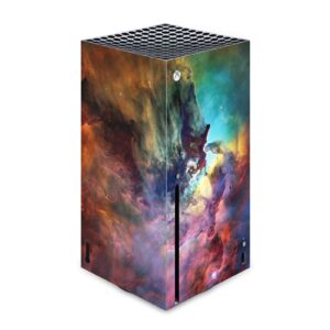 head case designs officially licensed cosmo18 lagoon nebula art mix vinyl sticker gaming skin decal cover compatible with xbox series x console