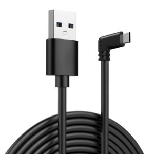 compatible with oculus quest link cable (16ft), suitable for oculus quest 1/quest 2 / vr headset cable, used for gaming pc and type c charger