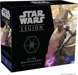 star wars: legion ig-100 magnaguards - tabletop miniatures game, strategy game for kids and adults, ages 14+, 2 players, 3 hour playtime, made by atomic mass games