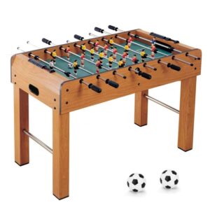 gaoshengwujingd foosball table game table multi game table, combo game table w/soccer, billiard, slide hockey, wood foosball table, perfect for game rooms, arcades, bars, parties, family night