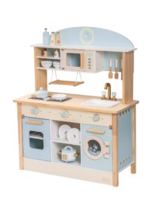 robud kids kitchen playset wooden kids play kitchen set pretend play for toddlers boys girls