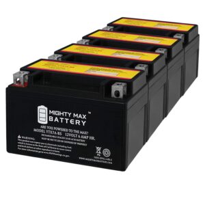 mighty max battery ytx7a-bs replacement battery for duralast gold gsx7a