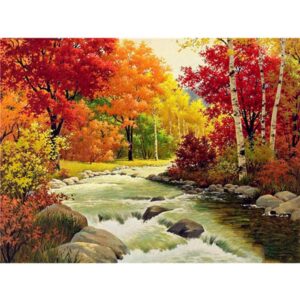 jigsaw puzzles for adultlandscape-4000piece puzzle large wooden puzzles for adults and kids with a poster