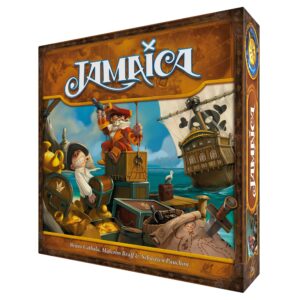 jamaica board game (new edition) - family-friendly pirate racing game, strategy game for kids & adults, ages 8+, 2-6 players, 30-60 minute playtime, made by space cowboys