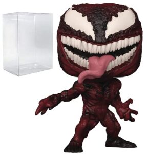 pop marvel: venom 2 let there be carnage - carnage [cletus kasady] funko pop! vinyl figure (bundled with compatible pop box protector case), multicolor, 3.75 inches