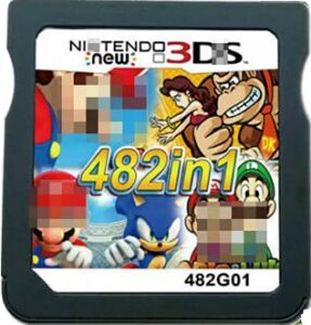 482 in 1 compilation video game cartridge card for nintendos ds 3ds 2ds super combo multi cart