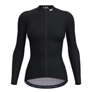 wulibike bicycle shirts women bike shirts for women long sleeve specialized womens cycling jersey black