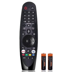 an-mr19ba mr20ga voice magic remote control akb75635305 akb75855501 for lg 2019 smart led 4k uhd tv, compatible with nanocell um69,um71,um72,um73,um74,um75,um76,um80 series