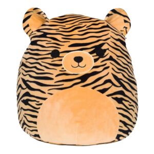 squishmallow official kellytoy 12 inch soft plush squishy toy animals (tina tiger)