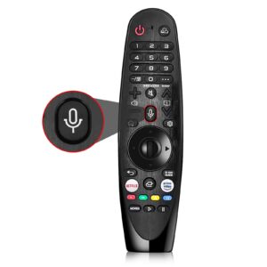 an-mr19ba mr20ga akb75855501 akb75635305 voice magic-remote-control replacement for lg-smart-tv-remote,with voice recognition and pointer function for lg oled uhd qned nanocell 4k 8k models