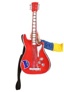 fun costumes accessory pete the cat guitar standard red