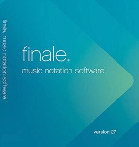 finale 27 - upgrade from any finale - music notation software - cd delivery