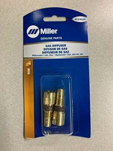 gsparts 2 pack miller electric d-m100 gas diffuser mdx 141 211 215 220 welding acculock