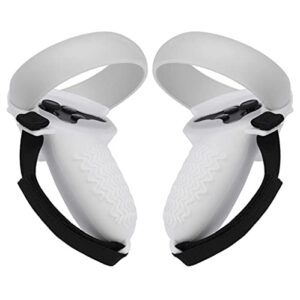 controller grip for oculus quest 2 white