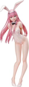 freeing darling in the franxx: zero two (bunny ver. 2nd) 1:4 scale pvc figure,multicolor