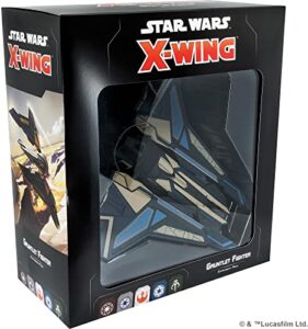 star wars x-wing 2nd edition miniatures game gauntlet expansion pack - strategy game for kids & adults, ages 14+, 2 players, 30-45 minute playtime, made by atomic mass games