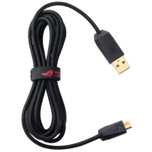 huyun micro usb charging cable compatible for asus p501 rog gladius ii g2 spatha optical gaming mouse