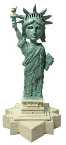 statue of liberty green version bobblehead